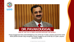 ABOUT ME – Dr. Pavan Duggal
